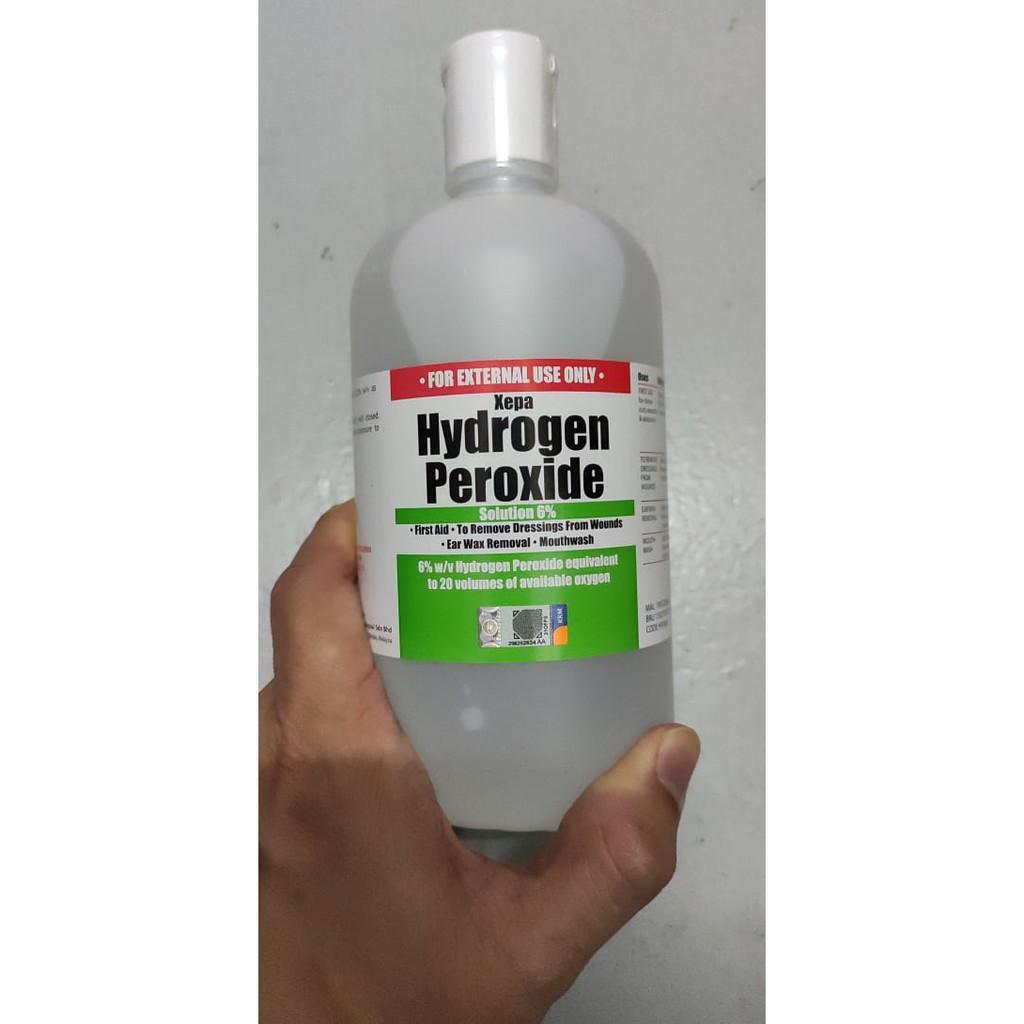 Xepa Hydrogen Peroxide 6% solution 500ml EXP:10/2024 [ First aid ...