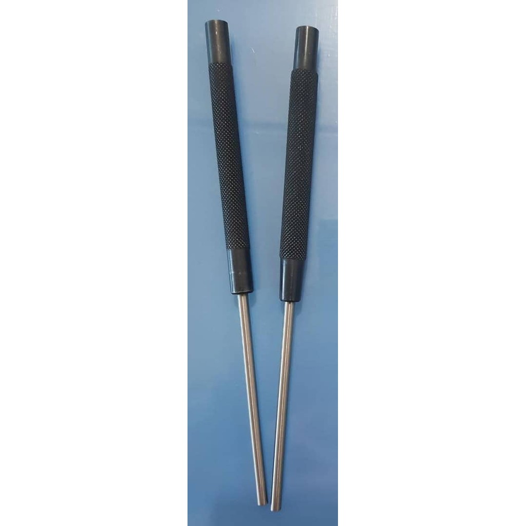 SOLAR DRIVE PIN PUNCH LONG TYPE 8" 200MM LONG 1/8" 3/16" 1/4" 5/16" 3/8 ...