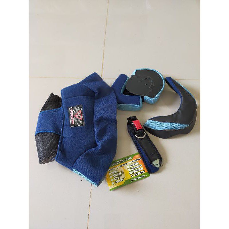 Full set GM evo helmet foam + GM evo solution helmet strap | Shopee ...