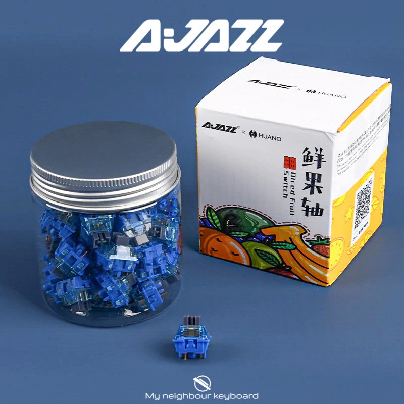 Ajazz x Huano Blueberry Linear Switch 5-Pin Mechanical Keyboard ...