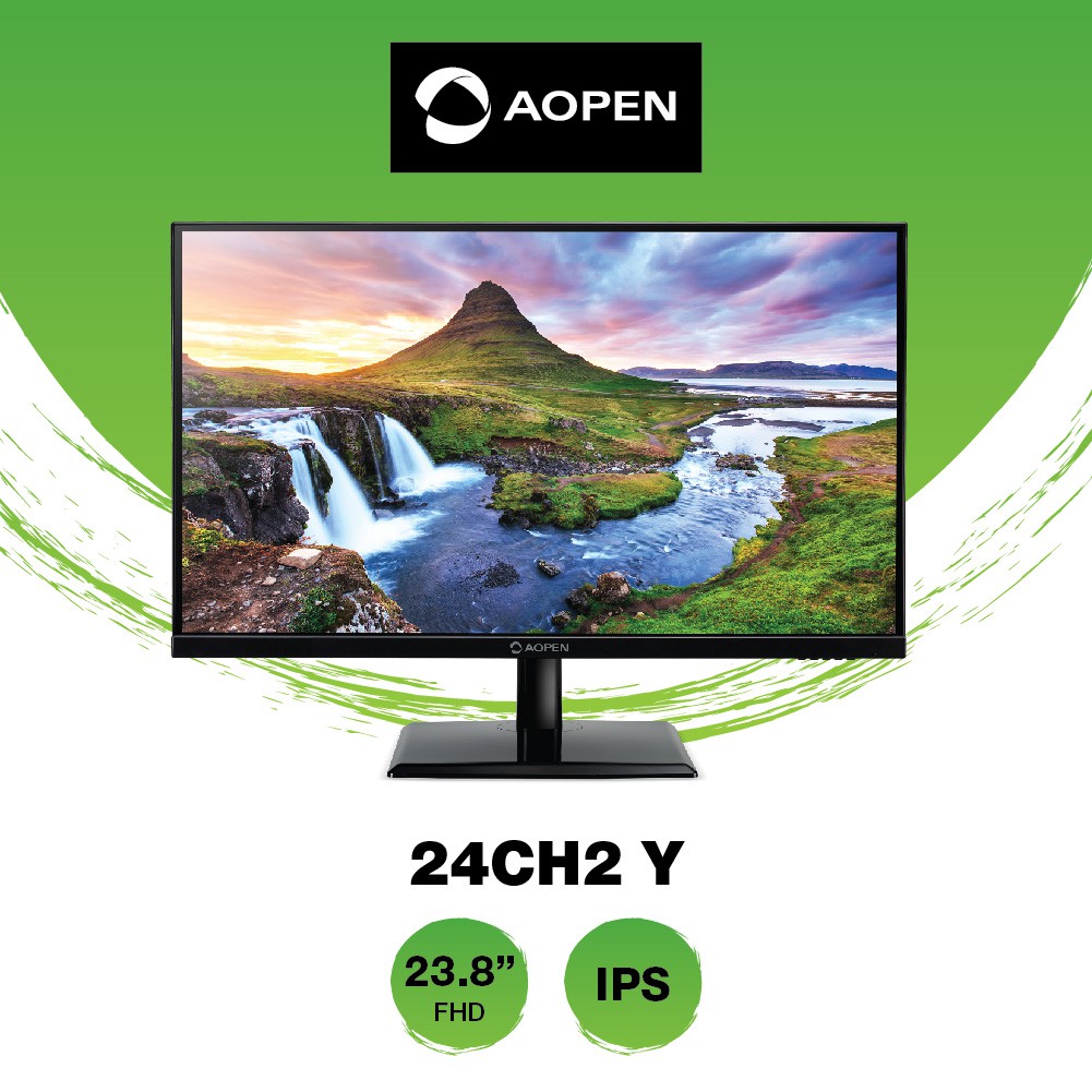 AOPEN 24CH2Y 24-Inch IPS FHD 75Hz 4ms Zero Frame Flat Screen Monitor ...