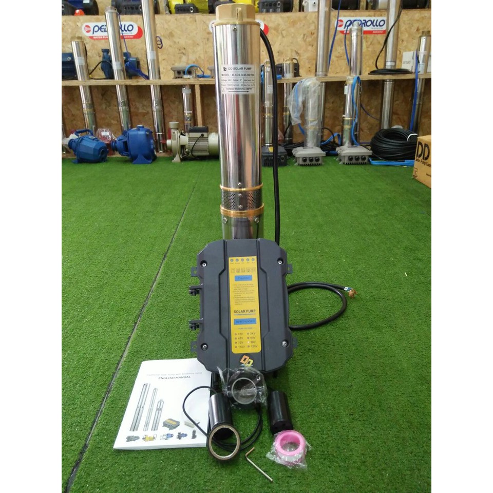 Solar Cell Submersible Pump 600W(Submers DC 600W) | Shopee Singapore