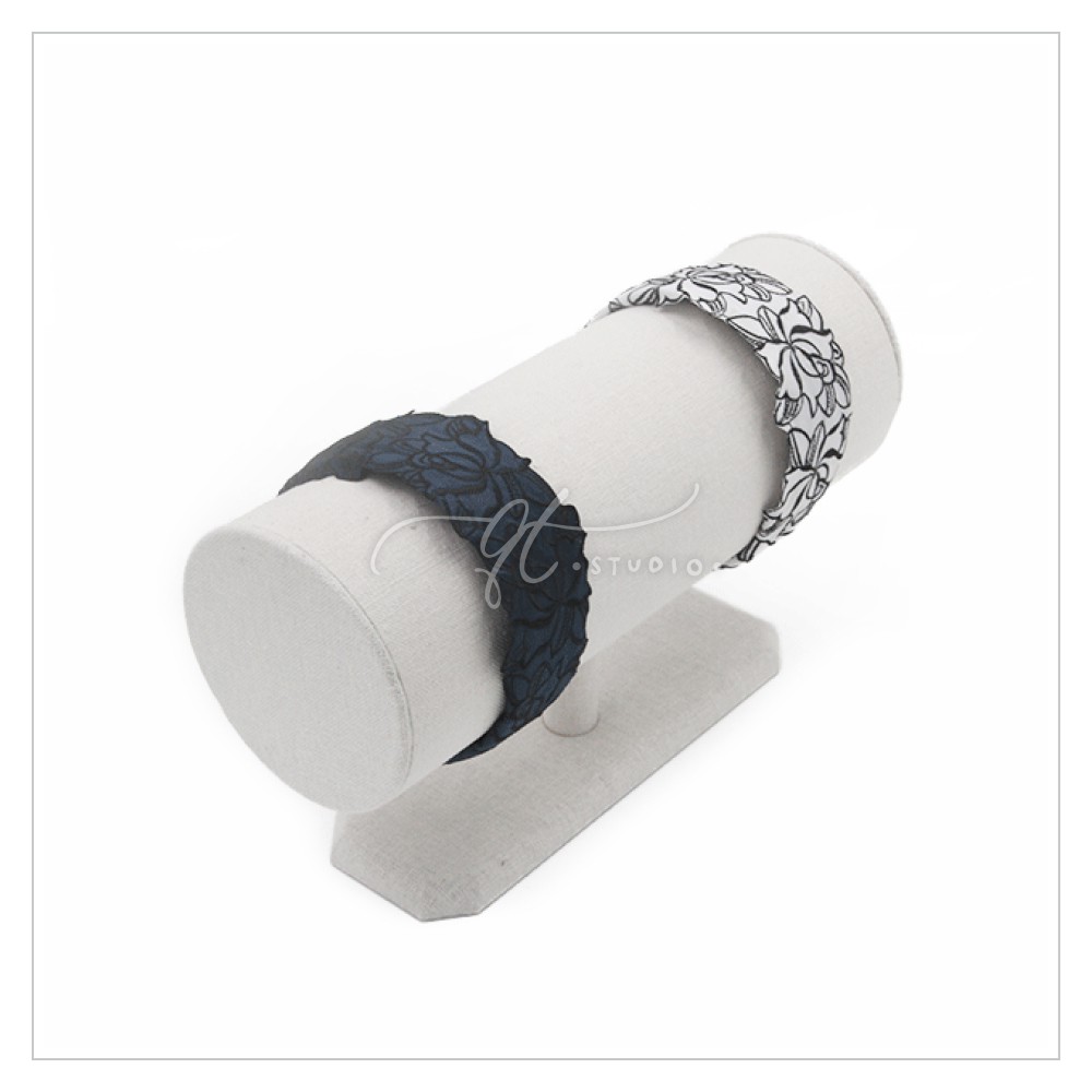 Jewelry Velvet Headband Display / Hairband Display Stand Rack Organizer ...