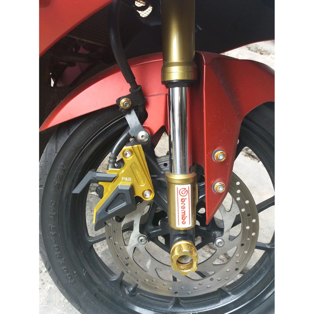 Nice... Yamaha r15 new Caliper cover. yamaha r15vva Caliper cover ...
