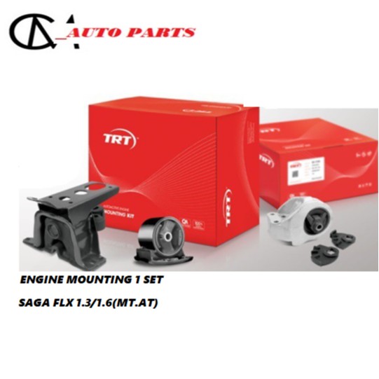 TRT ENGINE MOUNTING FULLSET FOR PROTON SAGA FLX 1.3/1.6(MT.AT) | Shopee Singapore
