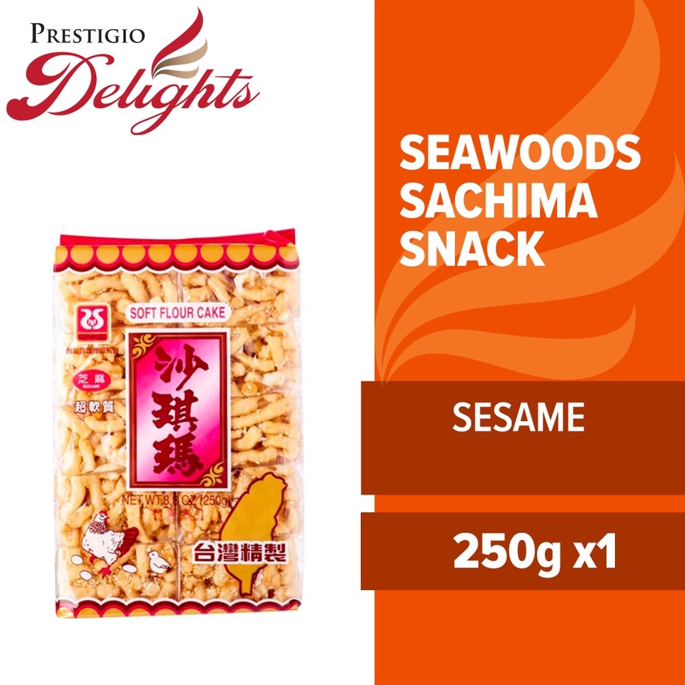 Seawoods Sesame Sachima 250g | Shopee Singapore