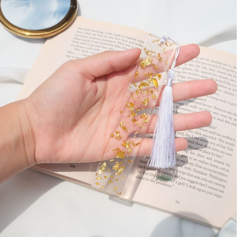 Gold Transparent Book Barrier (resin) | Shopee Singapore