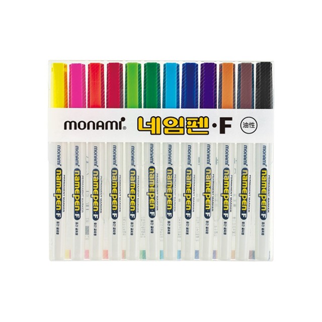 [Monami] Name Pen F Set (6 colors / 12 colors) | Shopee Singapore