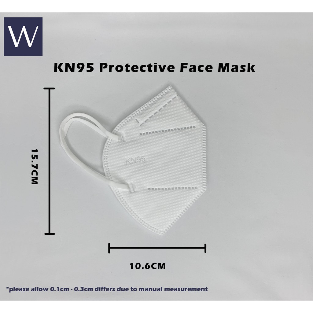 [Ready Stock] Wistech KN95 Mask 10 PCs, FDA CE Certified | Shopee Singapore