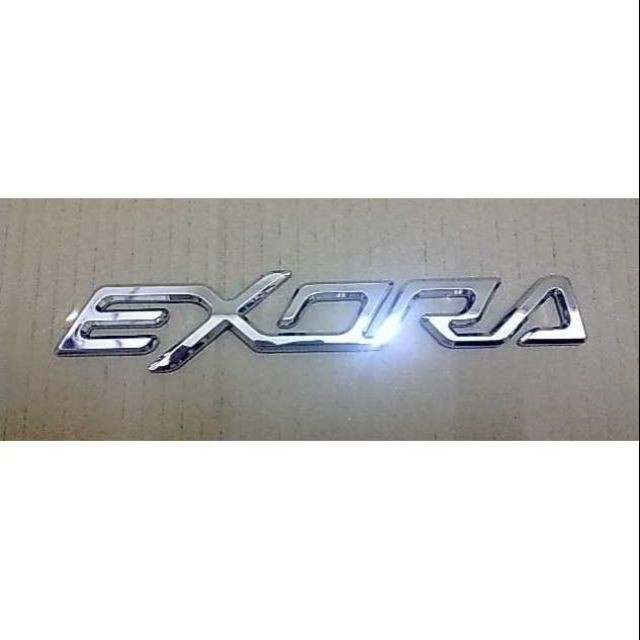 PROTON EXORA BOLD AND CPS REAR BONNET WORD EMBLEM LOGO | Shopee Singapore