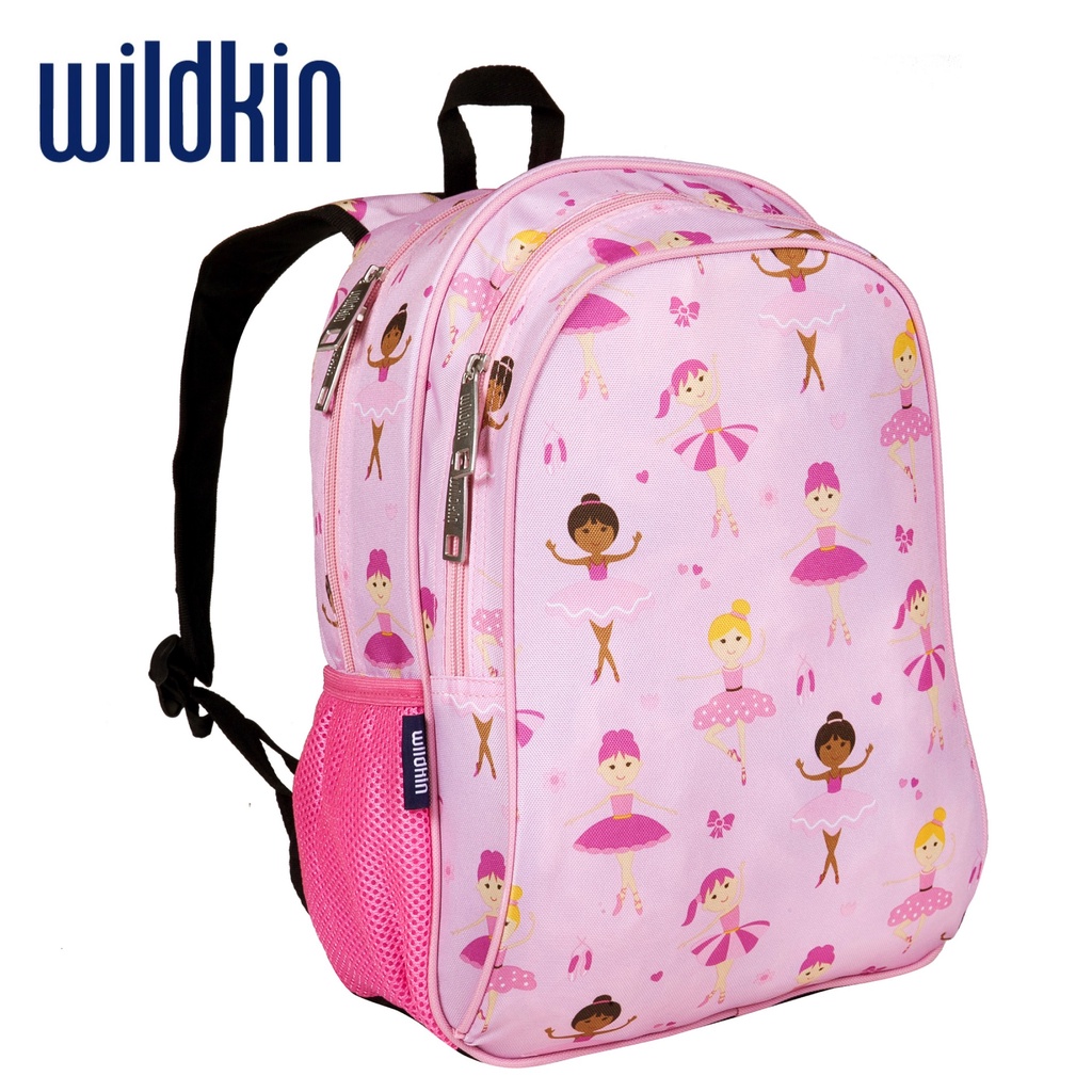 Wildkin USA Ballerina Sidekick Backpack School Bag (For Primary School ...
