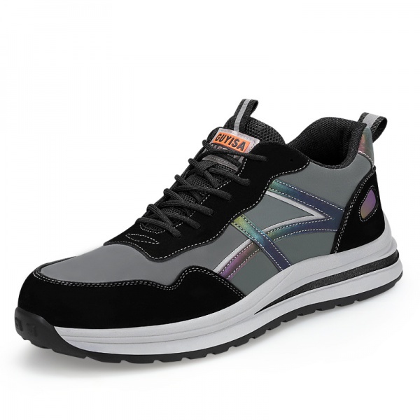 Ready stock safety shoes sports style waterproof smash-proof stab-proof ...