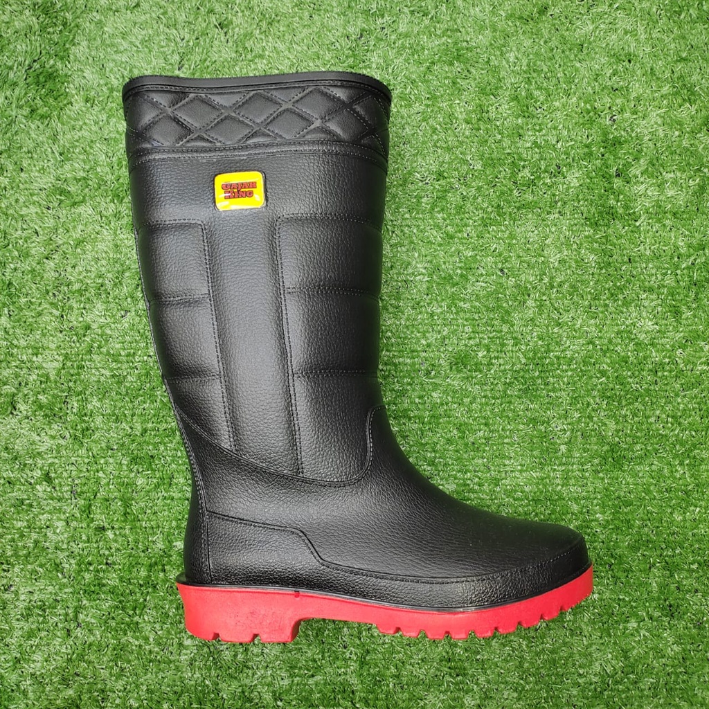Gajah King 888 High Cut Rubber Rainboot | Cap Gajah Kasut Boot Getah ...