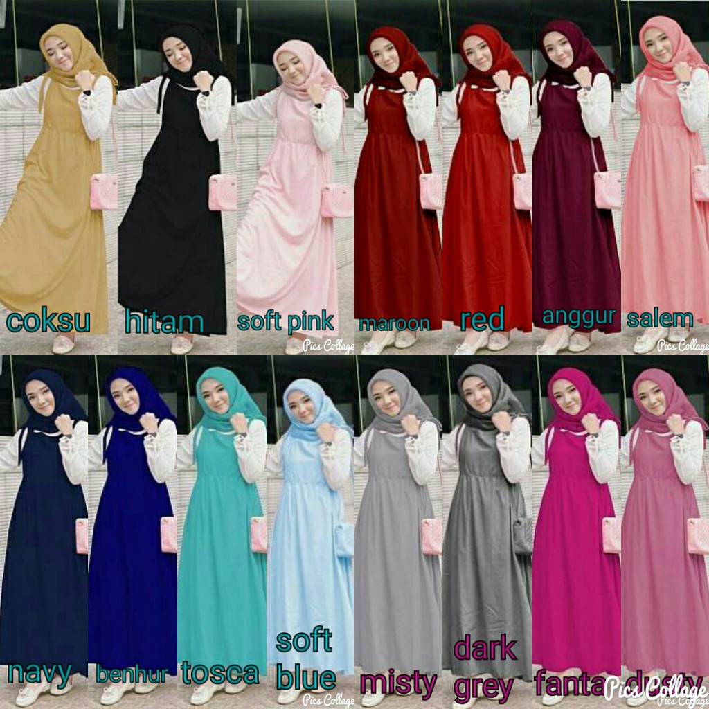 Overall And Inner Blouse Plain White Suits There Is Pasmina Maroon ...
