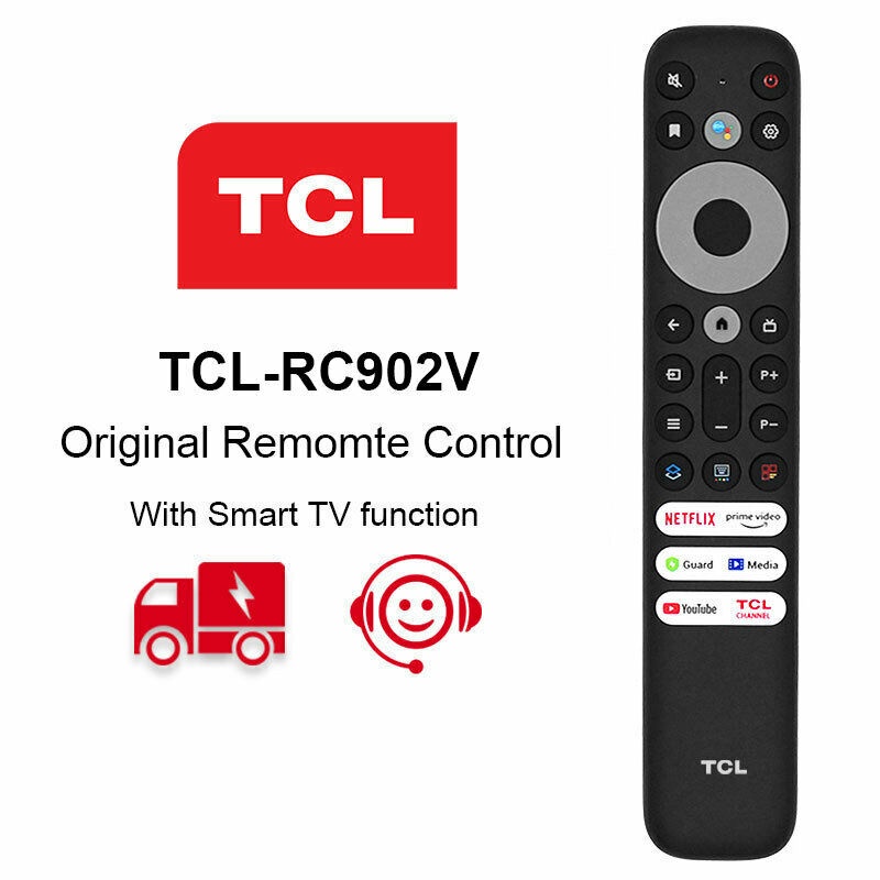 TCL RC902V1 RC902V FMR1 For TCL 8K QLED Voice TV Remote Control 65X925 ...