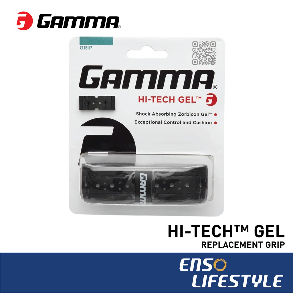 GAMMA Tennis Replacement Grip - Hi-Tech Gel [Enso Lifestyle] | Shopee ...