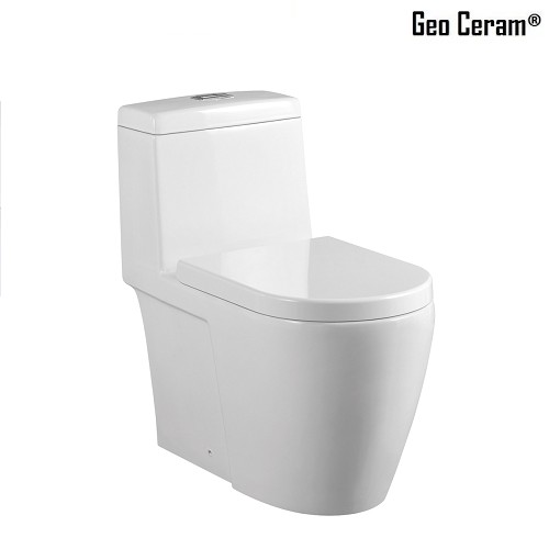 Geo Ceram GC-AE130 One-Piece Water Closet (White) | Shopee Singapore