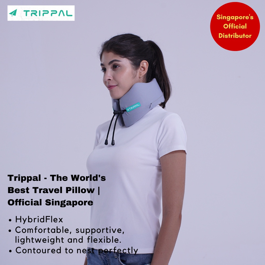 Trippal - The World's Best Travel Pillow | Official Singapore | Shopee ...