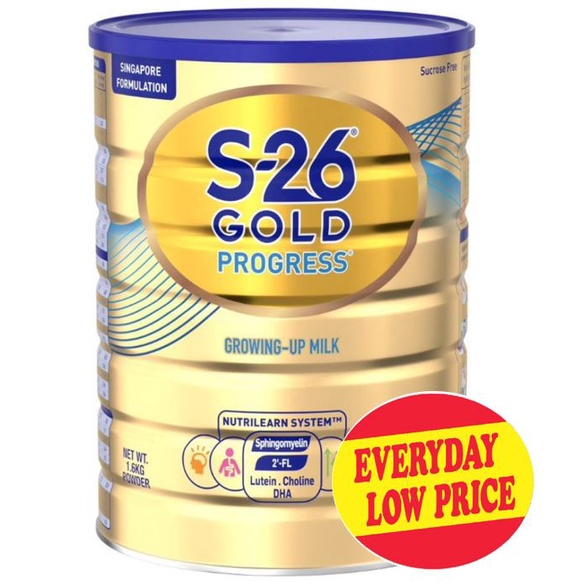 Wyeth Nutrition S-26 S26 Progress GOLD Stage 3 1.6kg Growing-up [EXP 06/23) | Shopee Singapore