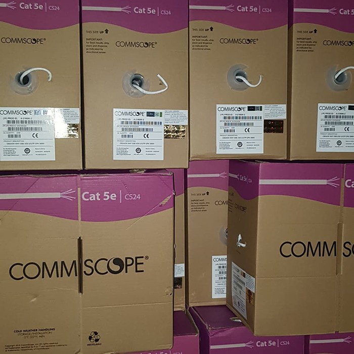 Lan Cable AMP Commscope UTP Cat5e/LAN Cable Cat-5E 6-219590-2 305m ...