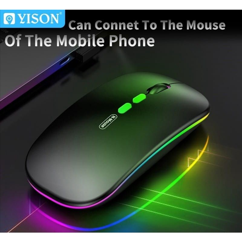T-WOLF MX660 Rechargeable Wireless Mouse USB Receiver Optical ...