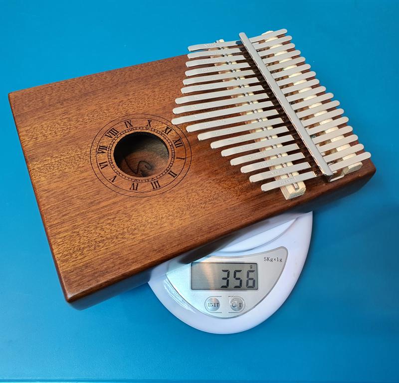 17 Keys Basic Kalimba (Mahogany, Bamboo, Solid Mahogany choices ...