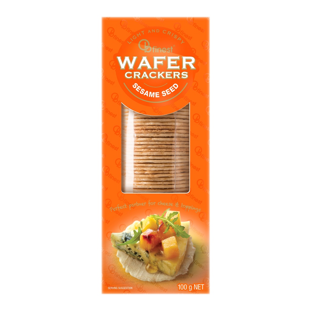 OB Finest Wafer Cracker - Sesame Seed 100g | Shopee Singapore