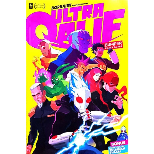 Ultra QALIF Comic (BUMPER 2-power Quartz) | Shopee Singapore