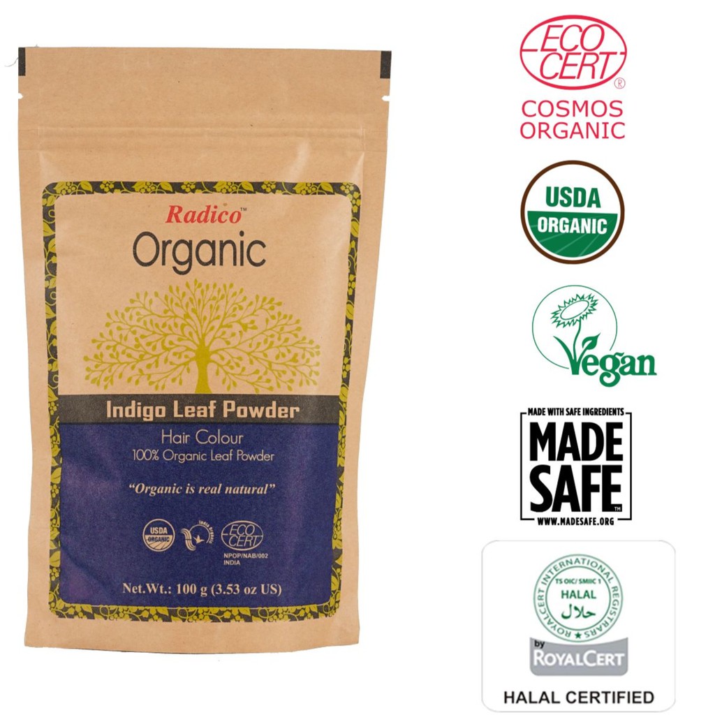 INDIGO POWDER ( 100% CERTIFIED ORGANIC POWDER ) | Shopee Singapore