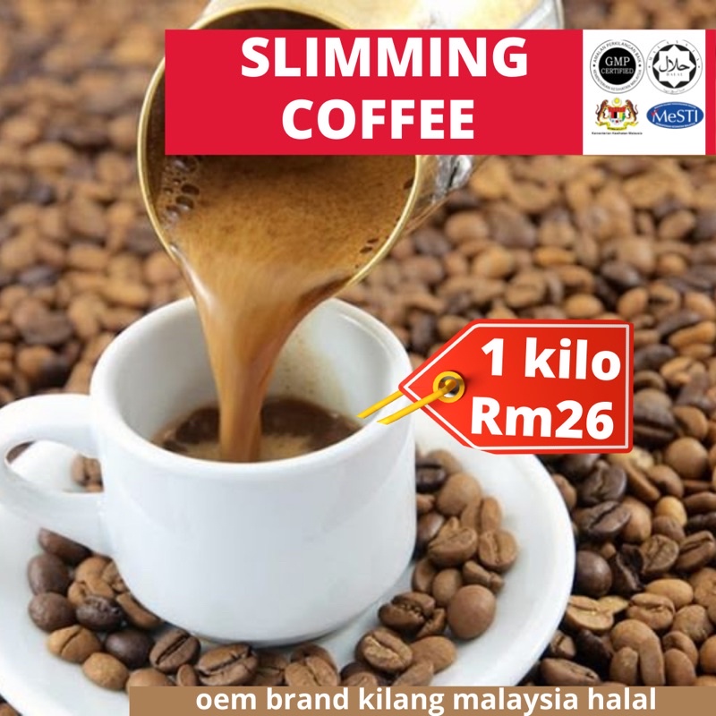 1 KG SLM COFFEE OEM BRAND@JENAMA SENDIRI direct kilang lulus kkm ...