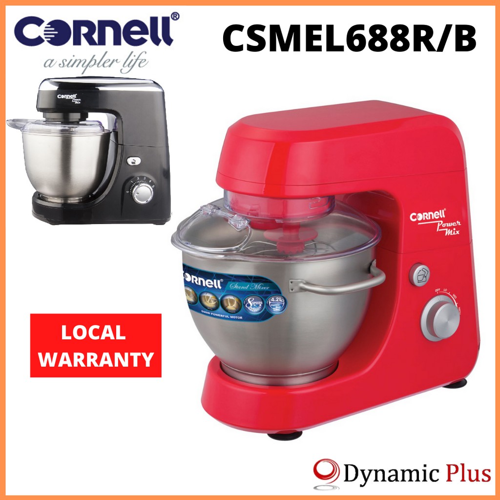 Cornell CSMEL688R/B 600W Kitchen Stand Mixer | Shopee Singapore