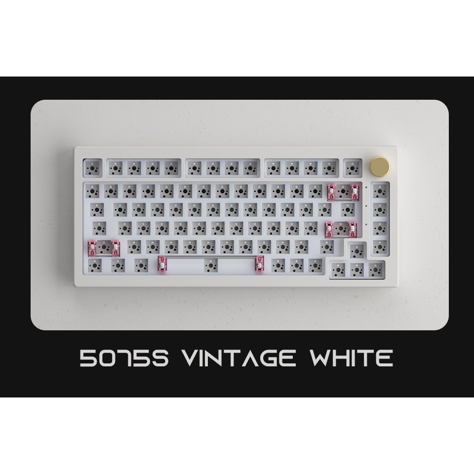 Akko 5075s Barebone Kit for Custom Keyboard, Backlit Hotswap Mechanical ...