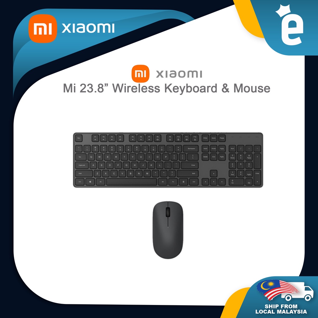 Xiaomi Mi Wireless Keyboard and Mouse Set (2.4Ghz Wireless Connectivity ...