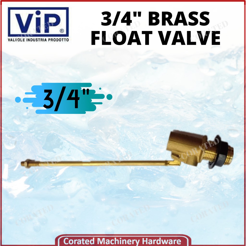 [CORATED] VIP 3/4 Brass Float Valve | Shopee Singapore