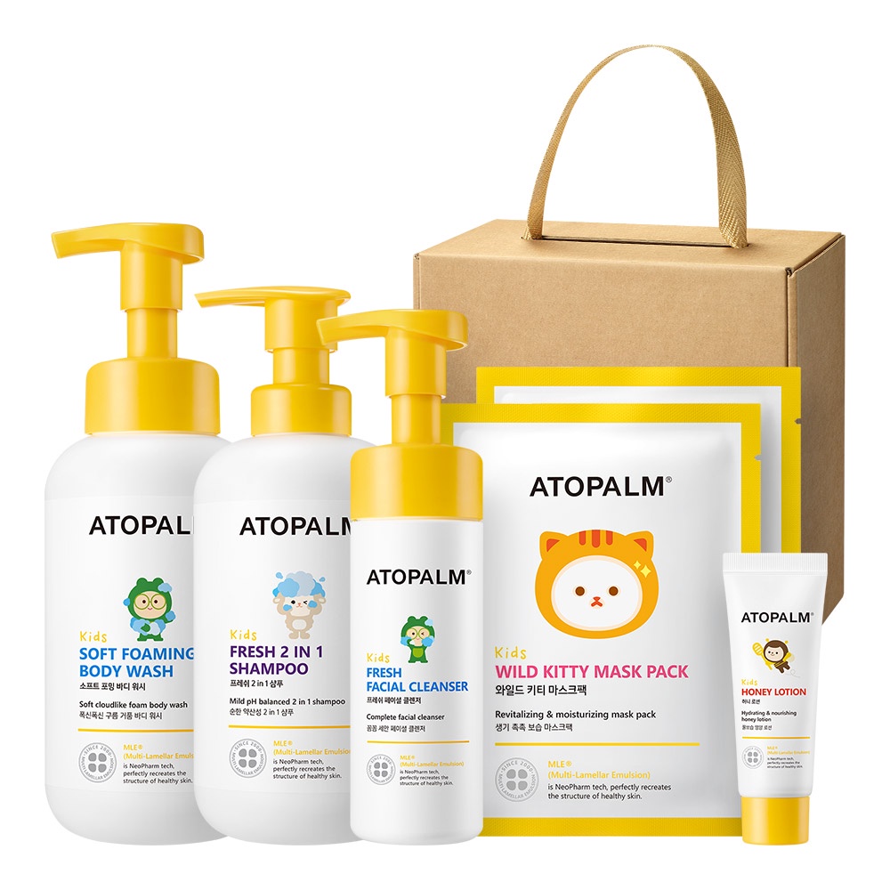 [ATOPALM/ATAS88] ATOPALM KIDS _ BODY WASH, SHAMPOO, FACIAL CLEANSER ...