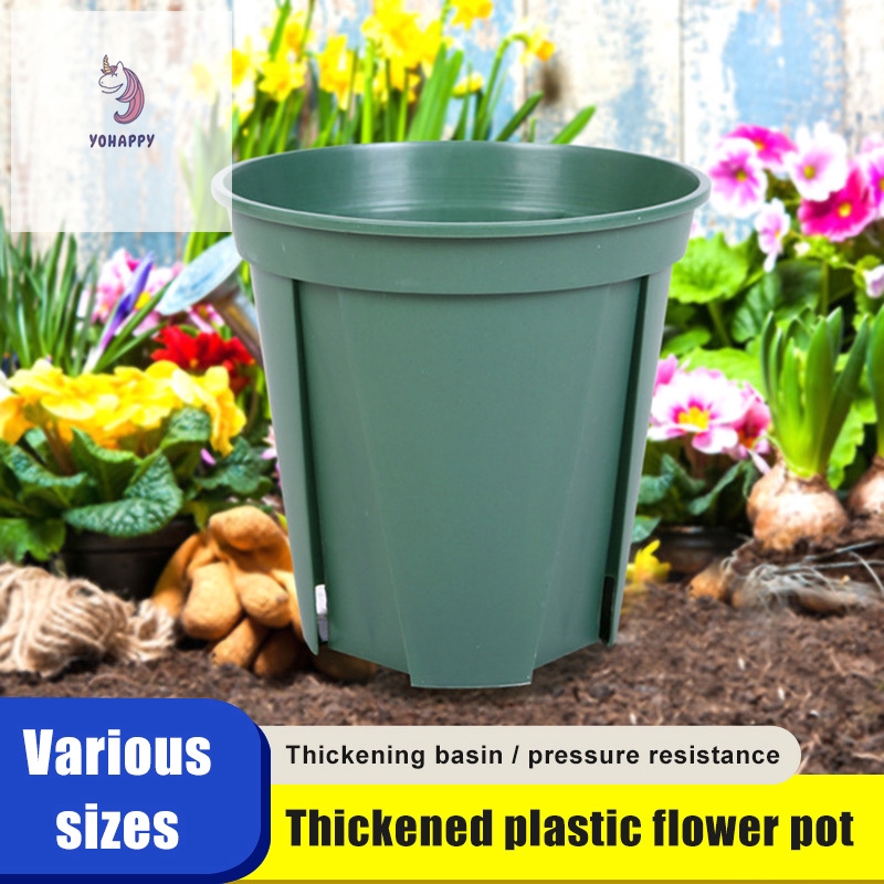 5/10/20pcs Plastic Plant Pots Root-Control Nursery Seedling Planter ...