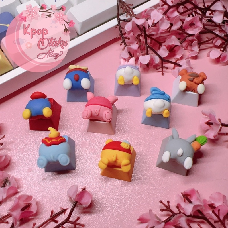Kawaii Cartoon Characters Bum Artisan Keycaps | Kpop Otaku Alley ...