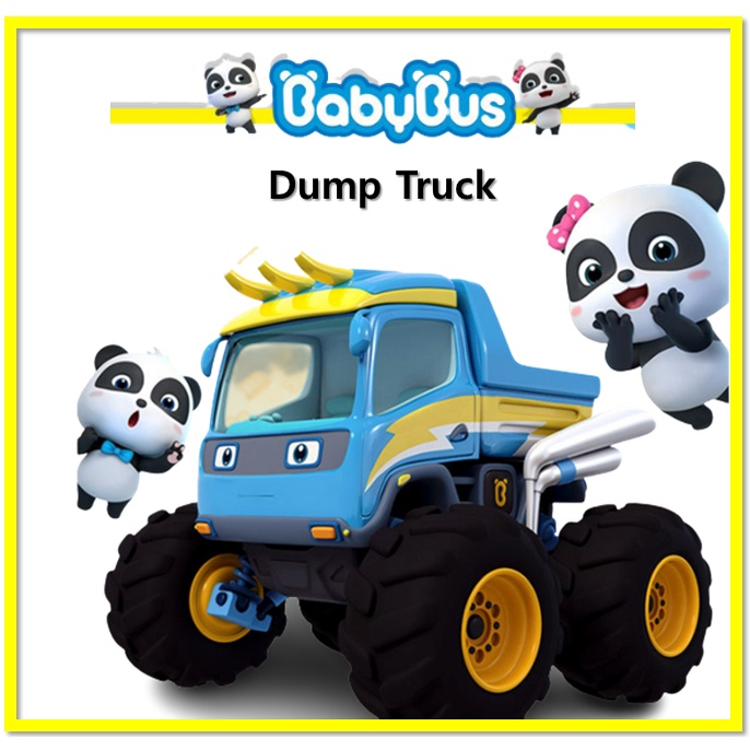 [ACADEMY] BabyBus Monster Dump Truck BabyBus | Shopee Singapore