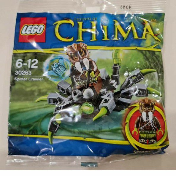 LEGO 30263 CHIMA - Spider Crawler (NEW) | Shopee Singapore