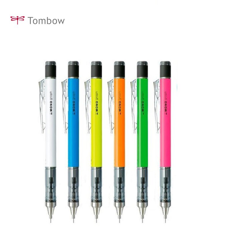 Tombow Mono Graph Neon Mechanical Pencil 0.5mm Choose from 6 Body ...