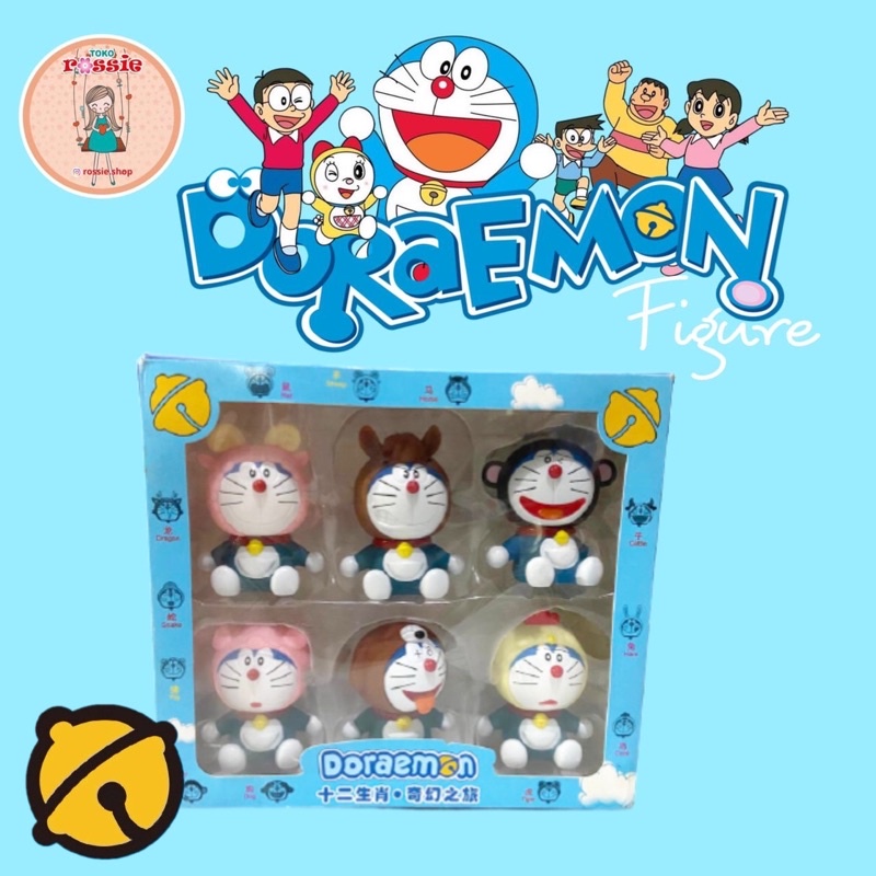 Doraemon Zodiac Figure Contents 6/ Doraemon Action Figure/ Doraemon ...