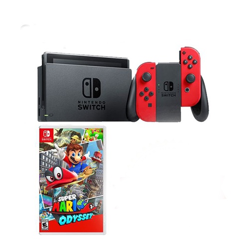 Nintendo Switch Super Mario Odyssey Console + 1 Year Local Warranty ...