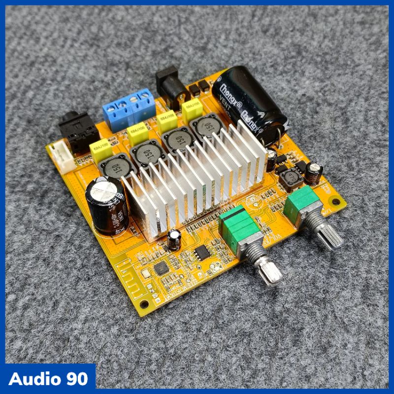 Audio amplifier circuit 12v - 24v class d 2 channels 50w + 50w using ...
