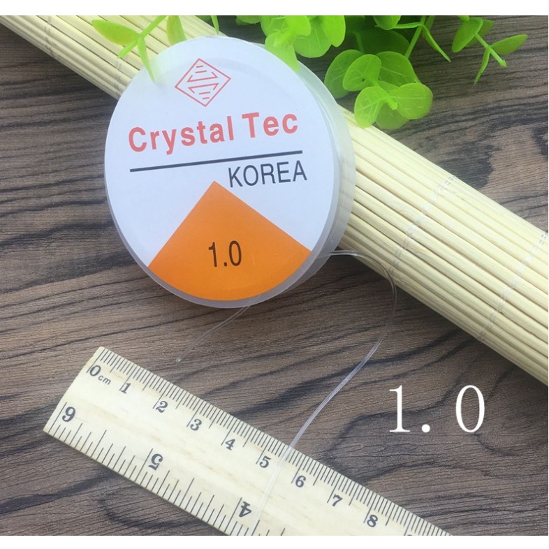 DIY jewelry beading line 0.5-1.0 mm elastic fish line transparent ...