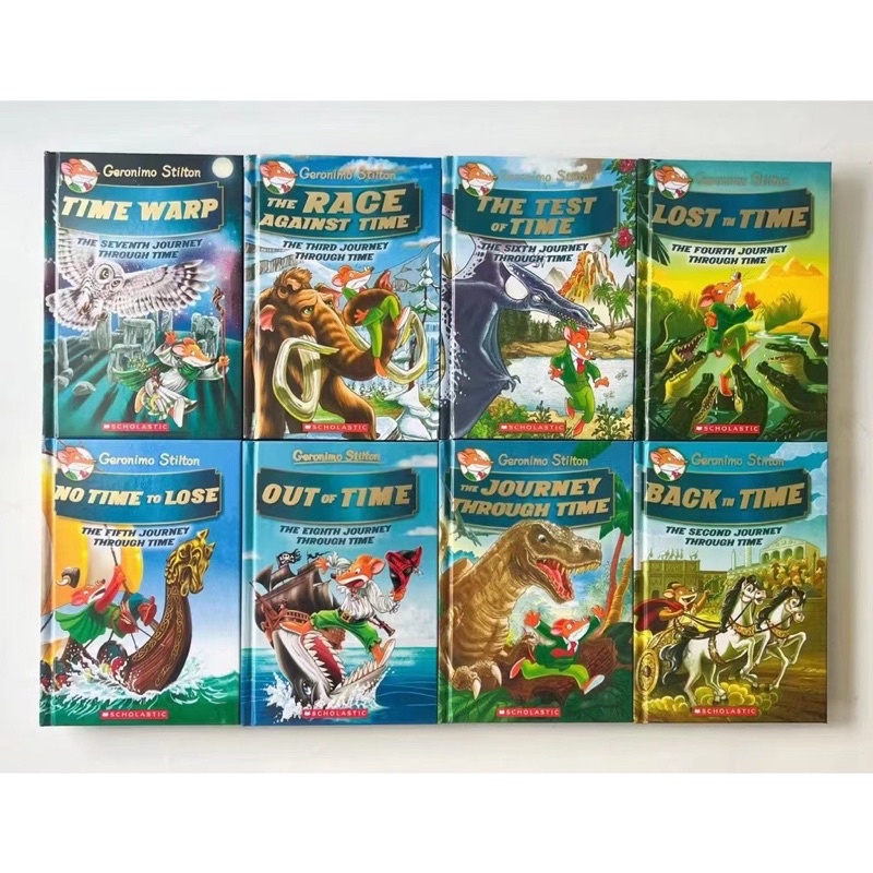 Geronimo Stilton Special Edition: The Journey Through Time (8 Books ...