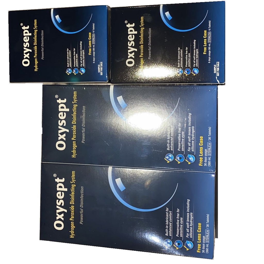 OXYSEPT BUNDLE (TWIN PACK + 2 TRAVEL PACK) disinfection solution for ...