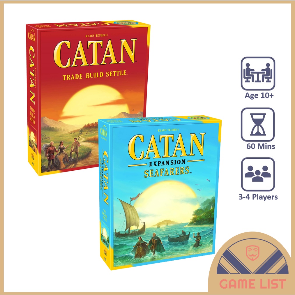 [Local Store] CATAN 5th Edition Game Catan Seafarers Expansion Board ...