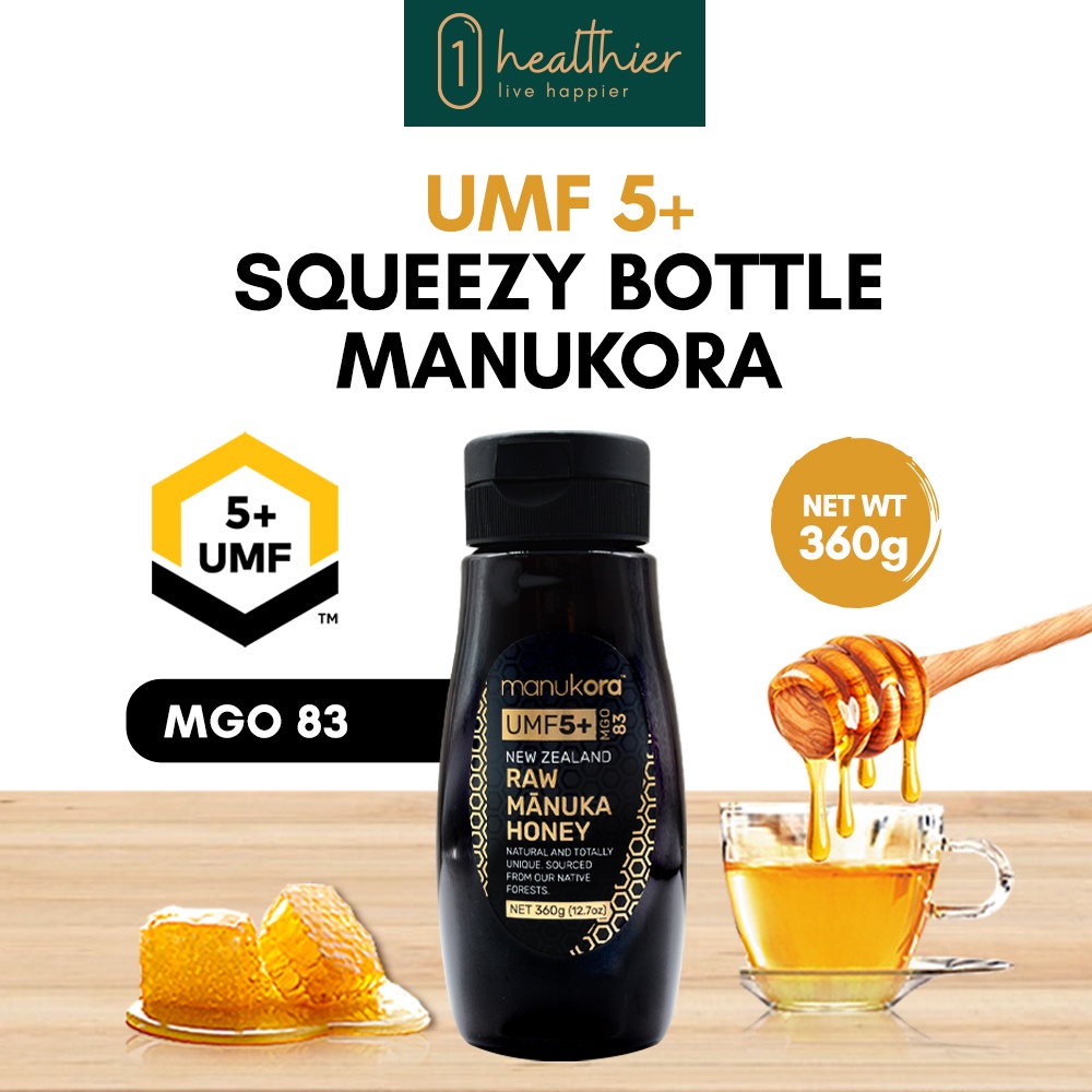 [[UMF 5+/10+] Manukora New Zealand Raw Manuka Honey (250g/360g/500g/1kg) | Shopee Singapore