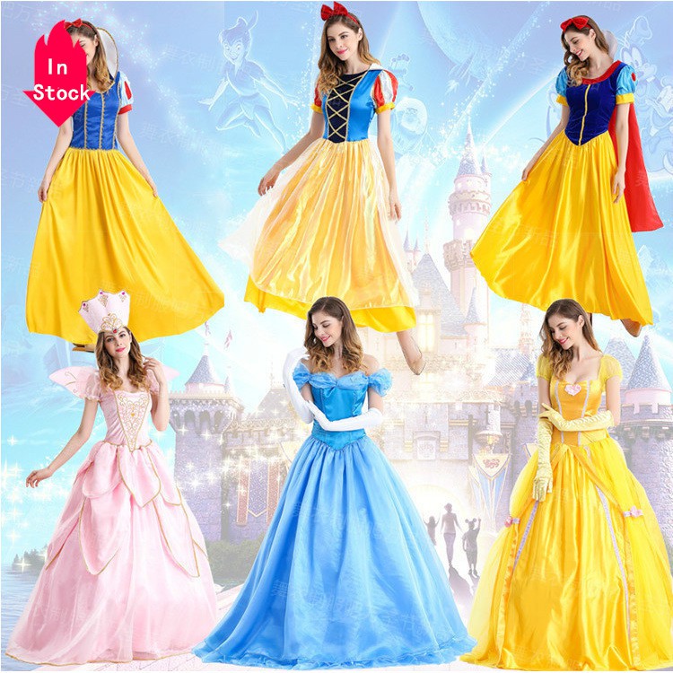 Snow White Princess Dress Cinderella Princess Bell Fairy Godmother ...