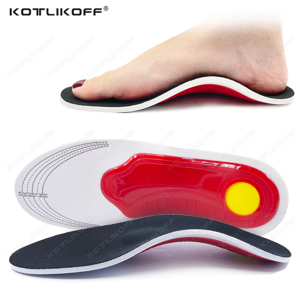 Orthotic Insole Arch Support Flatfoot Orthopedic Insoles For Feet Ease ...